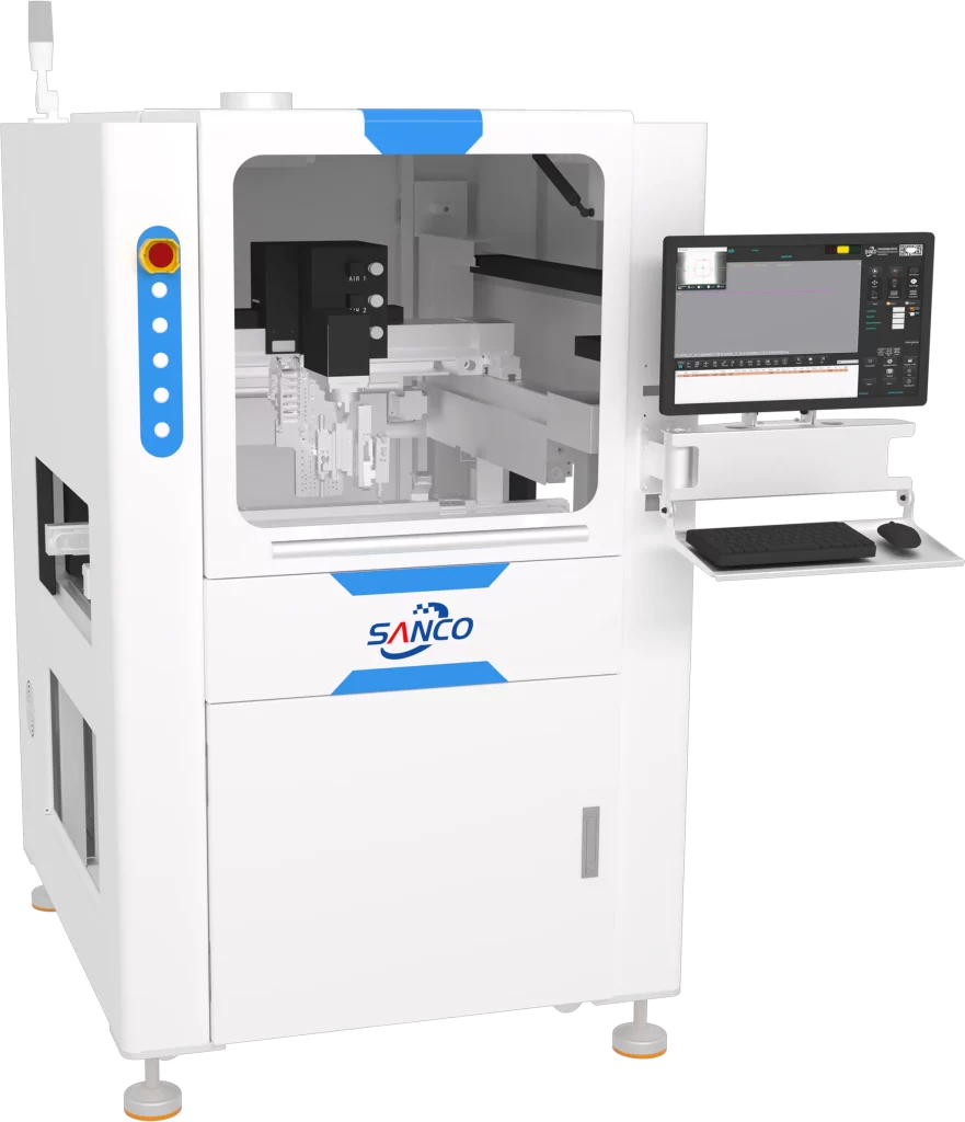 Four axial coating machine - Sanco