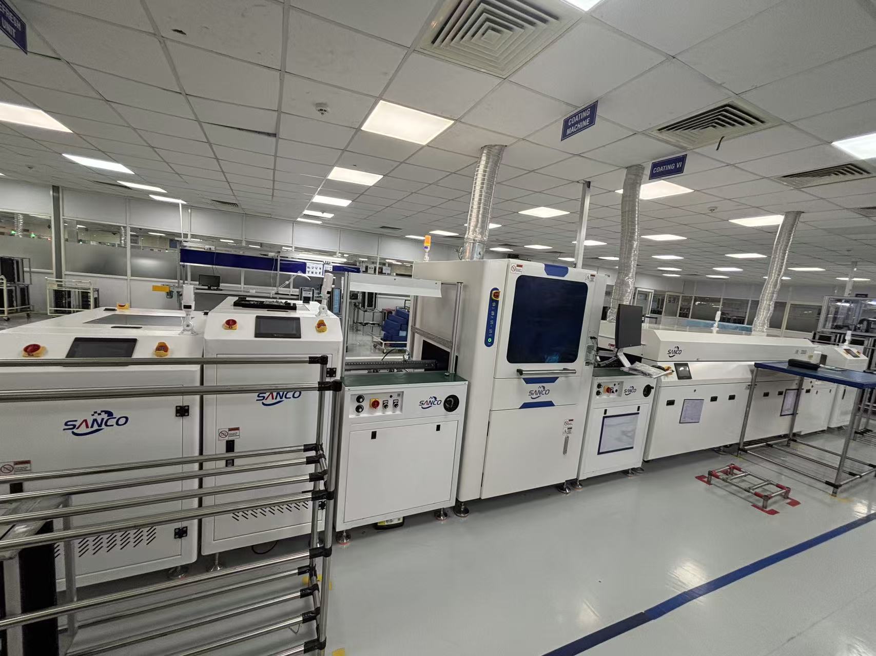 Fully Automated Double-Sided PCB Coating Line Successfully Installed in ...